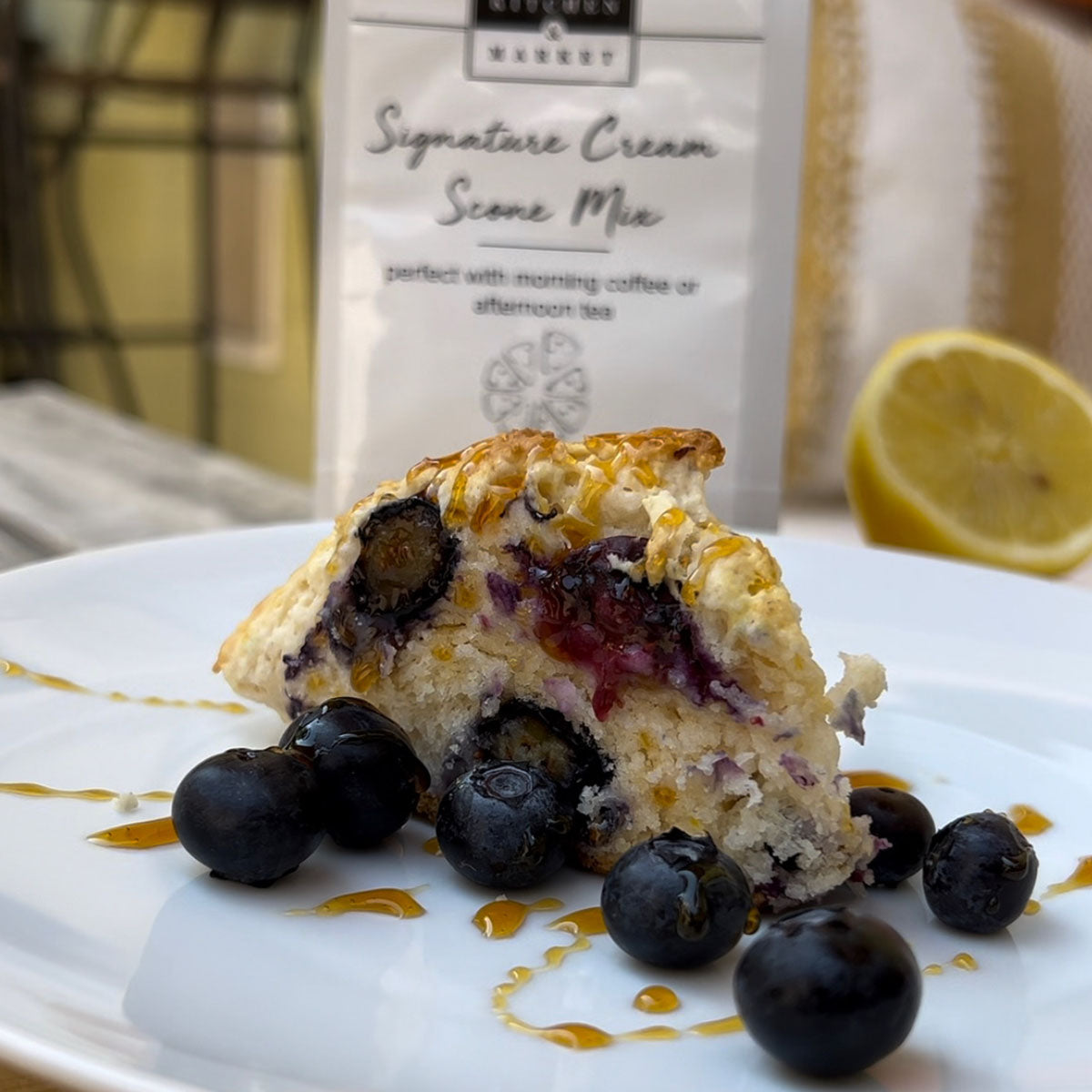 Blueberry Lemon Signature Scones – Kitchen & Market