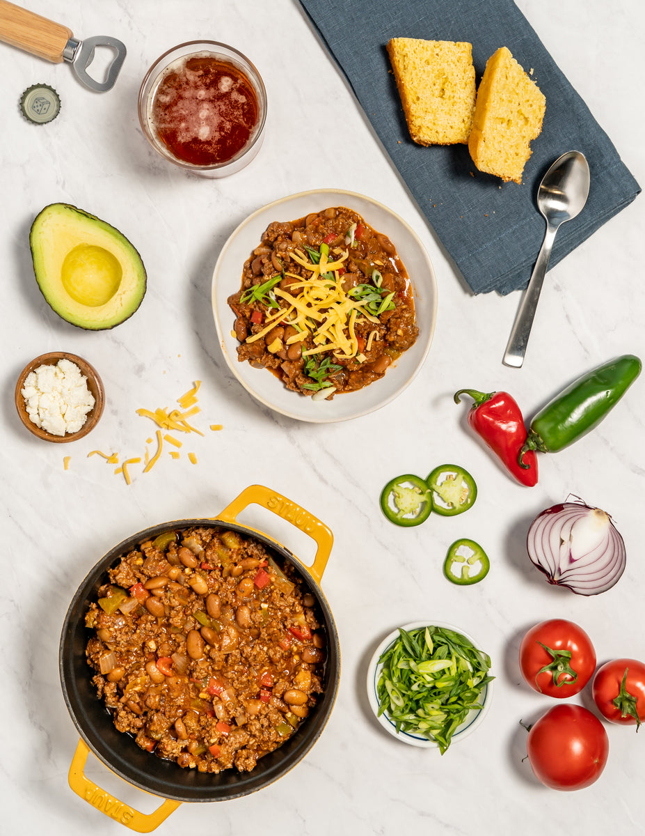 Grandpa Jack’s Chili & Cornbread – Kitchen & Market